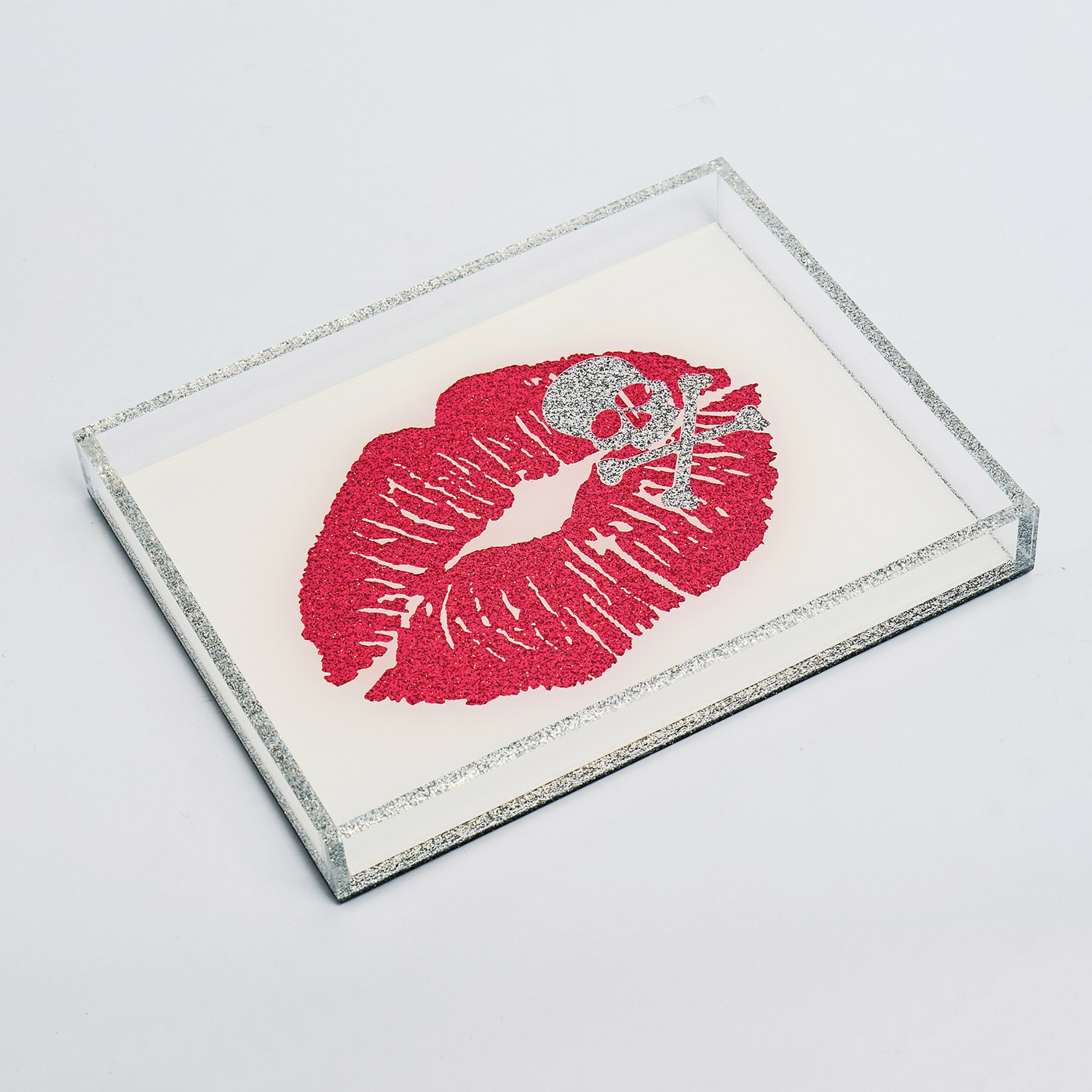 LIPS TRAY – love lucite