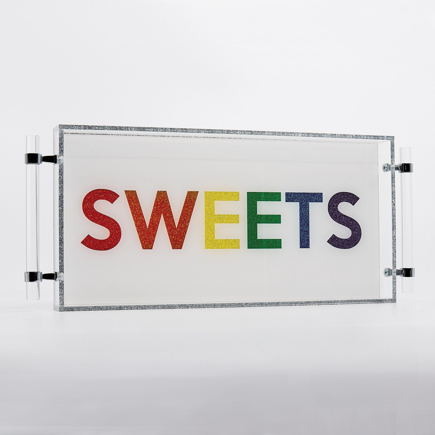 SWEETS TRAY – love lucite