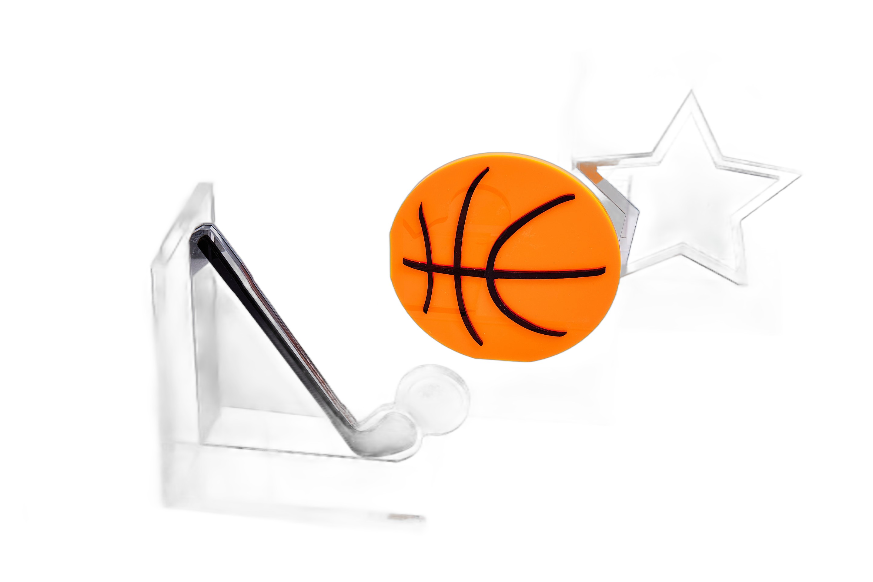 CUSTOM BOOKENDS – love lucite